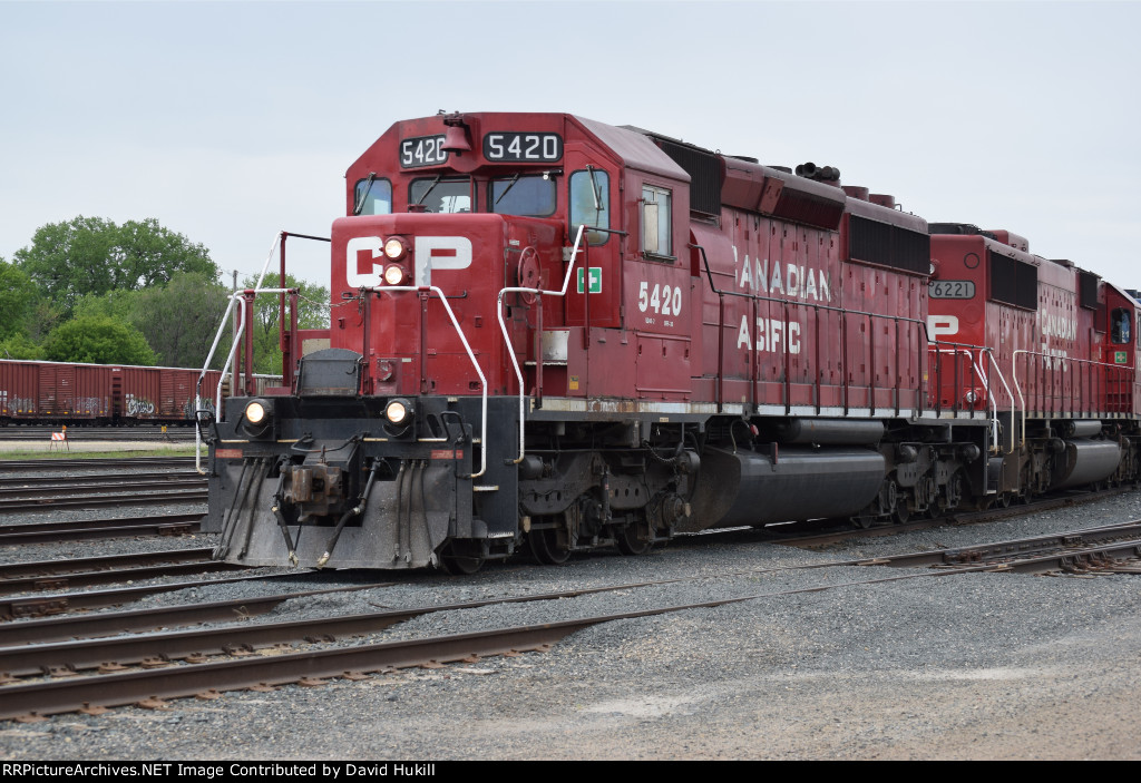 Canadian Pacific Engine 5420 SD40-2